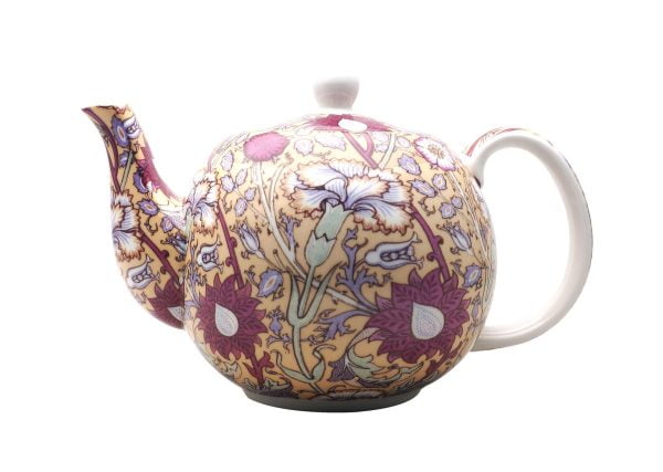 William Morris Morris Rose 4 cup teapot - China Cave Pottery